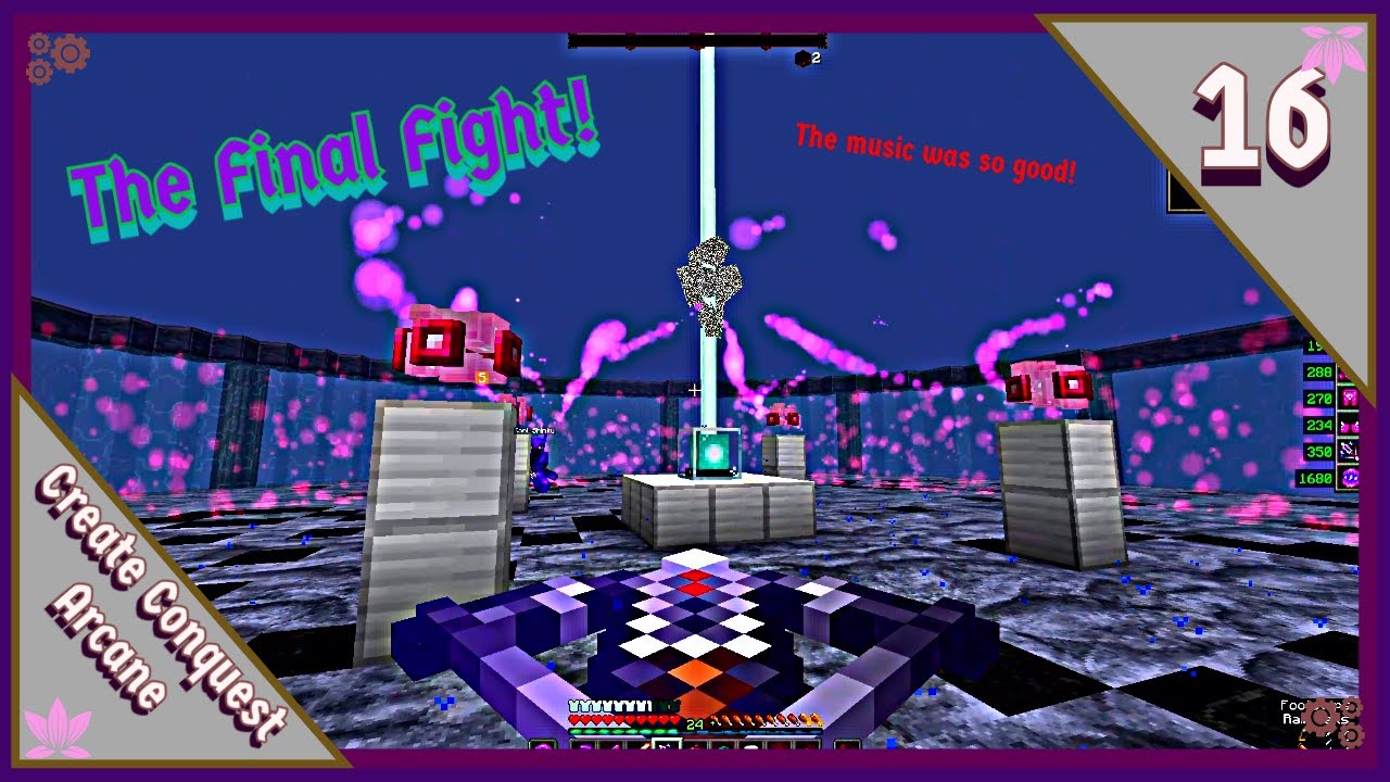 The Final Fight!: GAIA GUARDIAN!: Minecraft Skyblock-Create Conquest ...