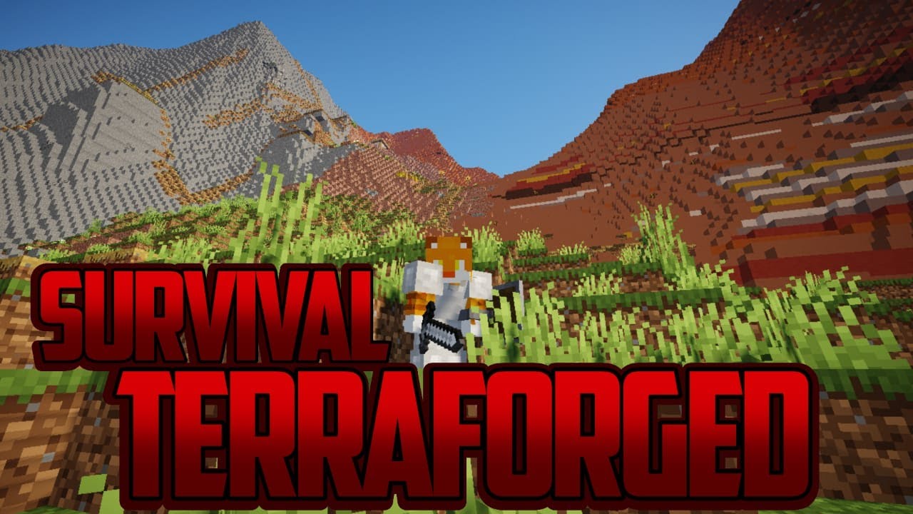 Minecraft con terreno realista #1 | Mod terraforged - YouTube