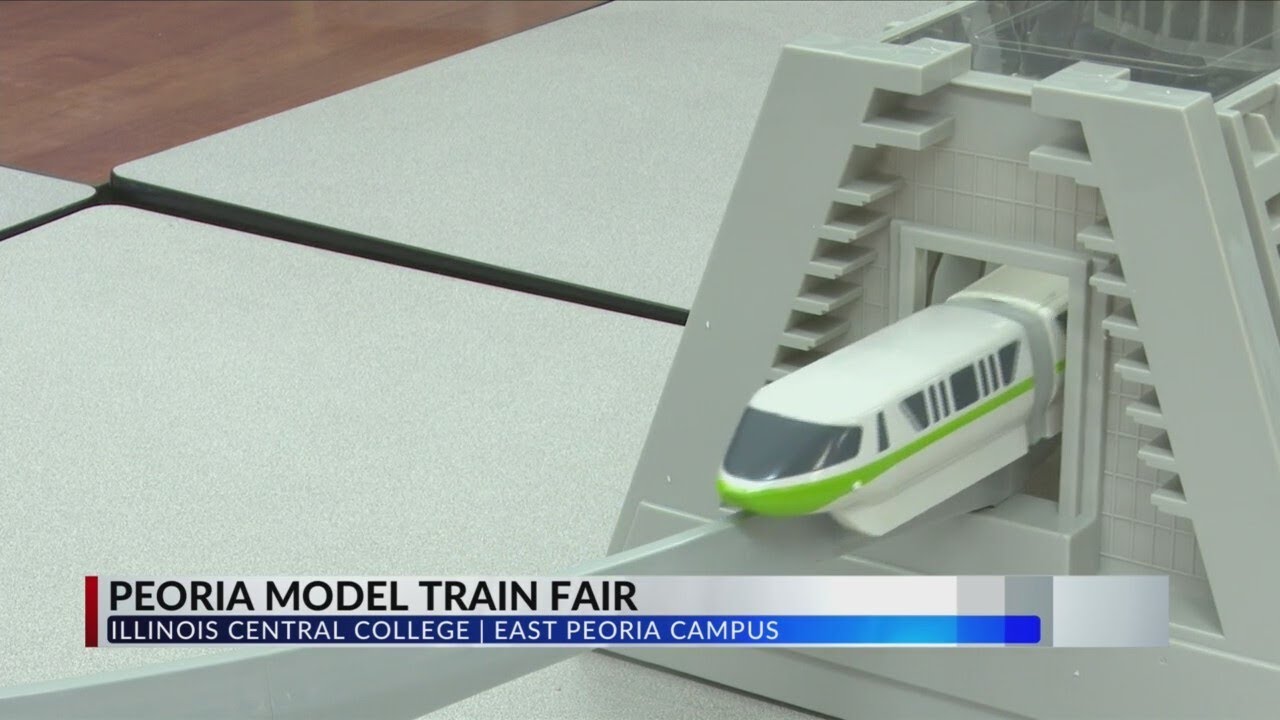 Peoria Model Train Fair | Illinois Central College | WMBD News This ...