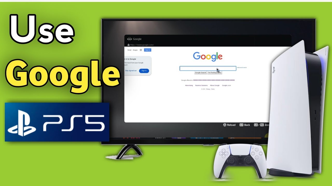 PS5 : How To Use Google In Ps5 | How To Access Google On Ps5 - YouTube