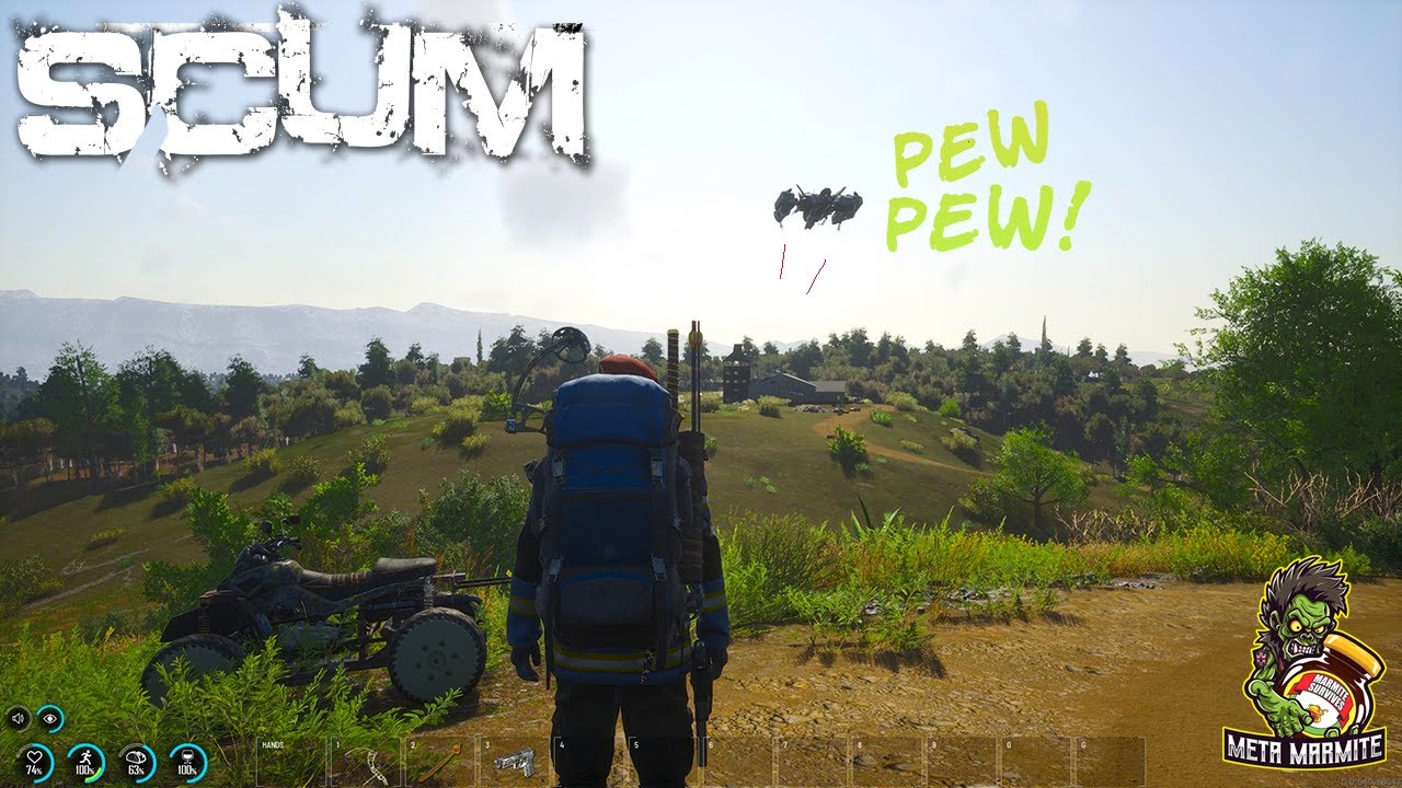 Scum Mech Dropship Mayhem!! First Time You See the DROPSHIP just RUN ...