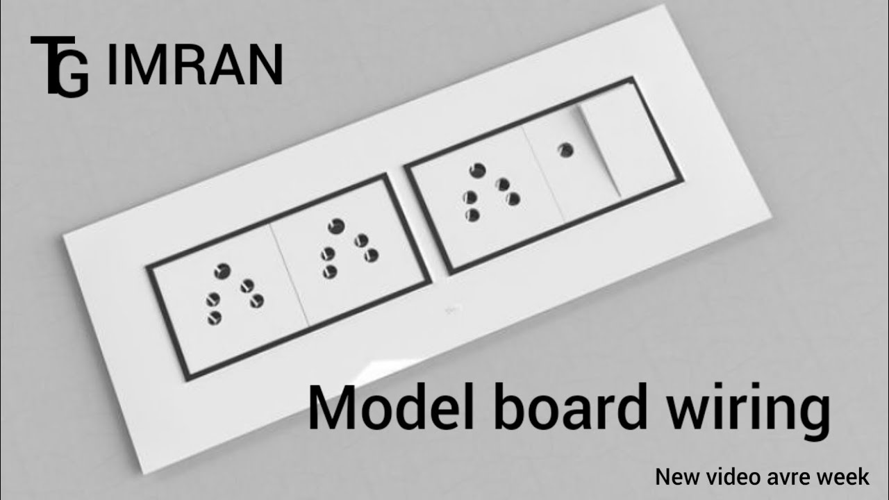 model board wiring #trending full vedio #youtube 💡💡 - YouTube