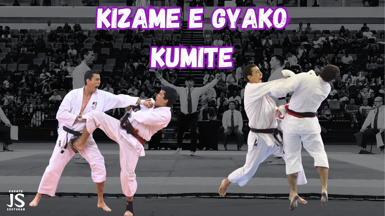 Kizame zuki e gyako zuki: KUMITE - YouTube