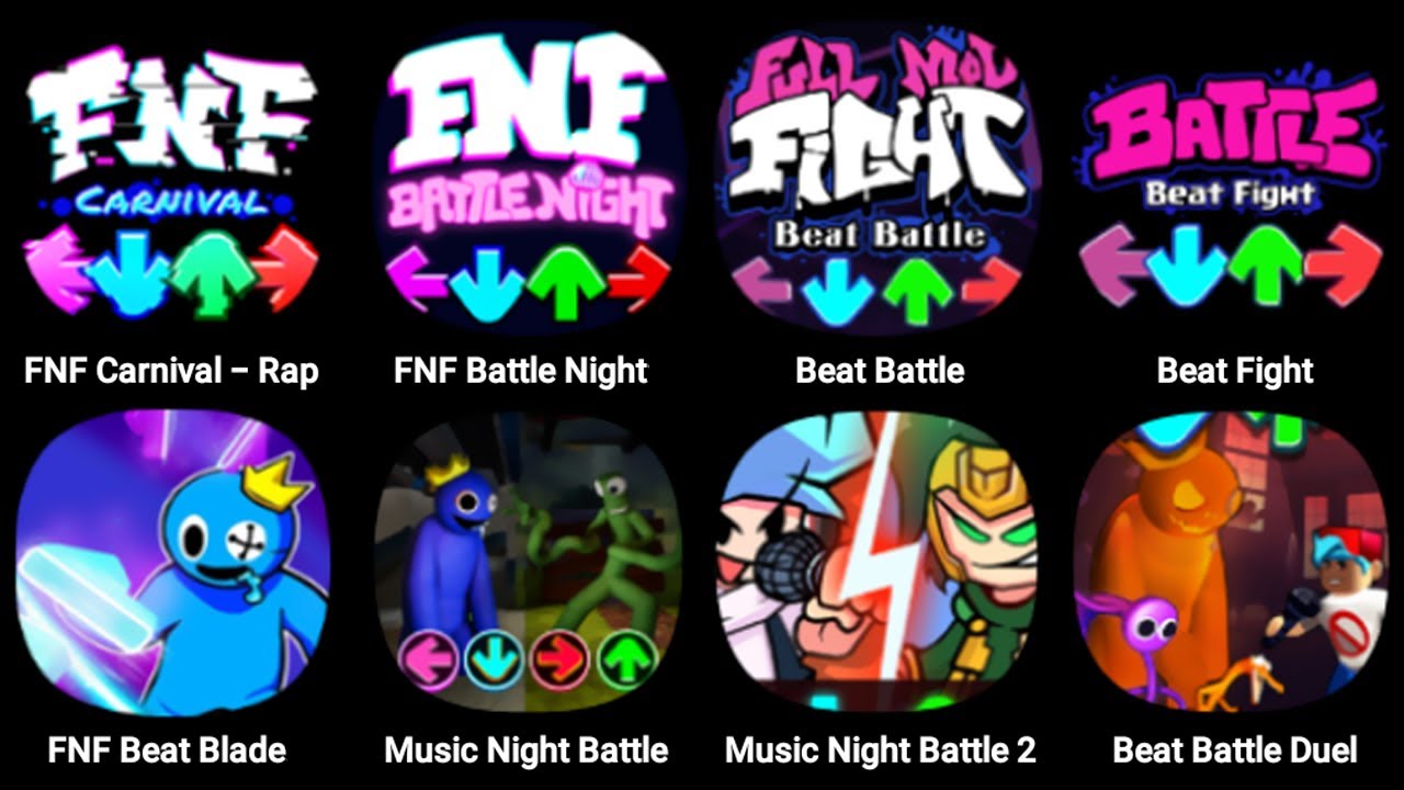 Rap Battle, FNF Battle Night, Beat Battle, FNF Beat Blade, Music Night ...