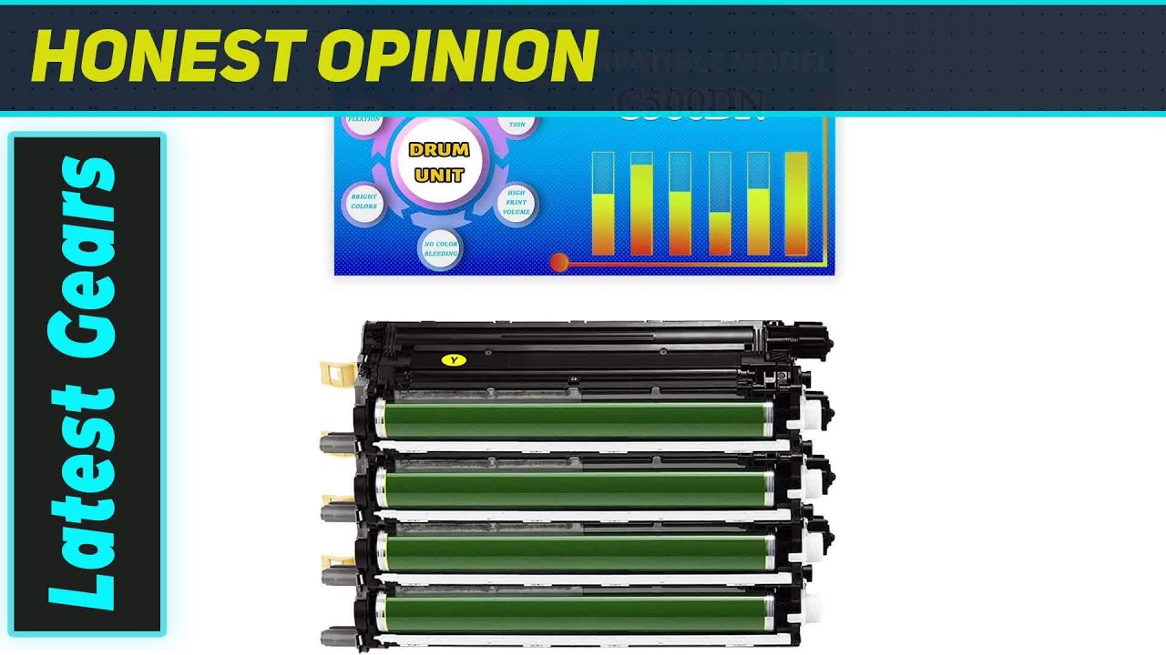 GPALNV 108R01484 Drum Unit: Superior Prints for Xerox C500/C505! - YouTube