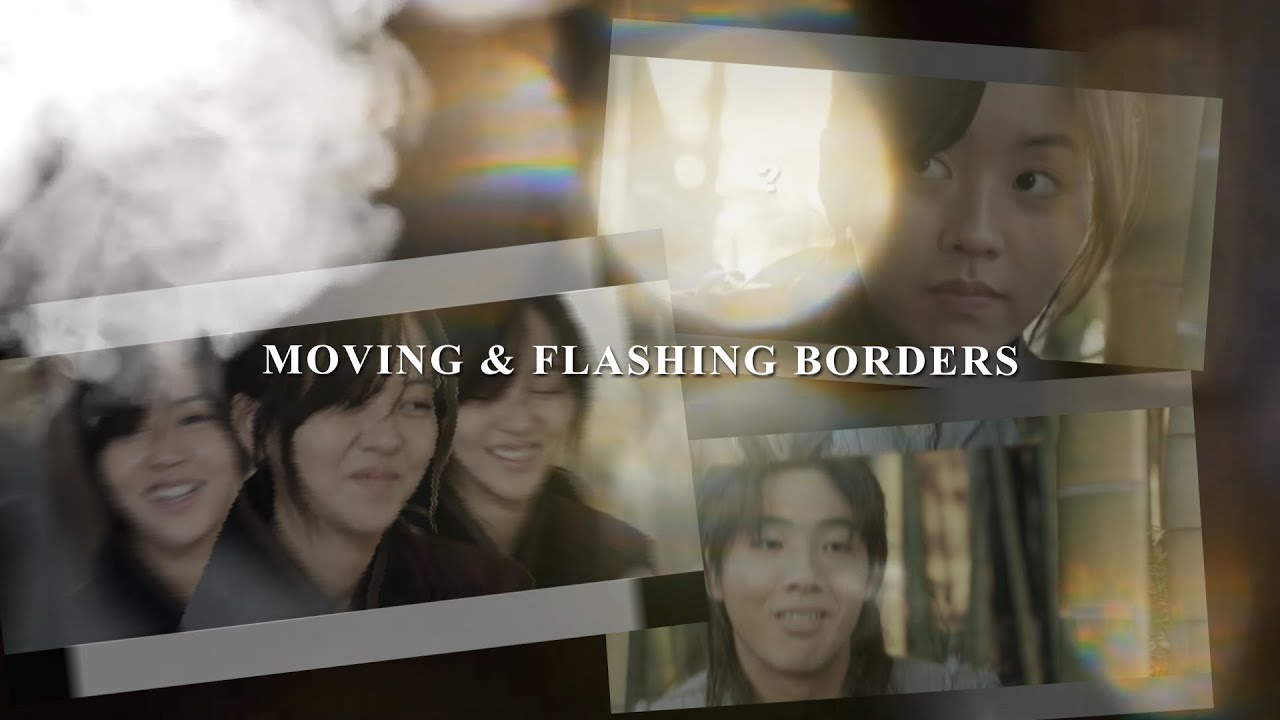 flashing & moving borders effect on after effects - YouTube
