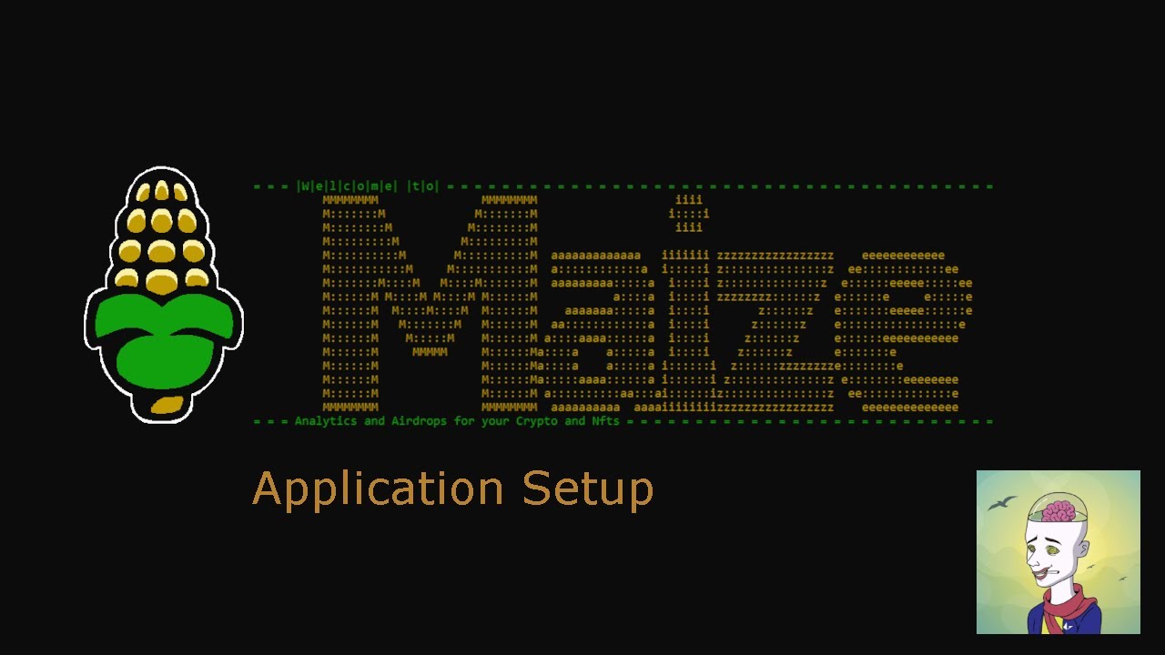 Maize: Application Setup - YouTube