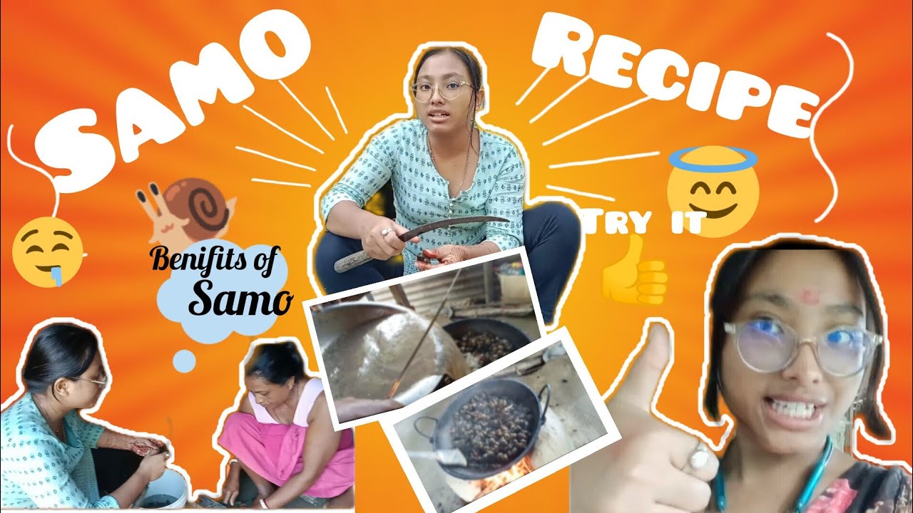 How to make snail(samo)??😋 ️#youtube#love#vlogs#family#bodotraditional ...