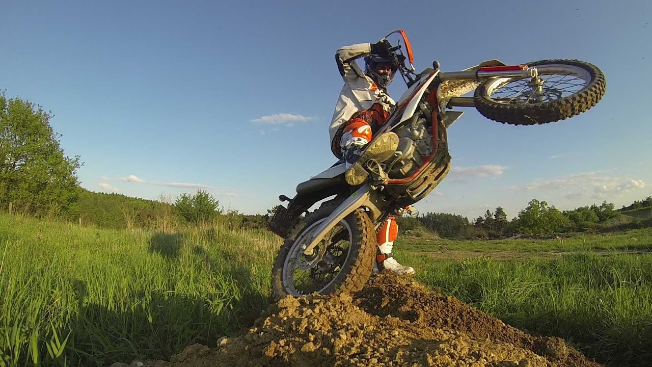 Pivot turn KTM Freeride 350 - YouTube