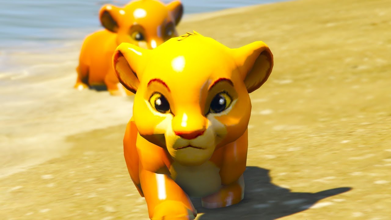 Simba And cubs Surviving in the jungle - YouTube