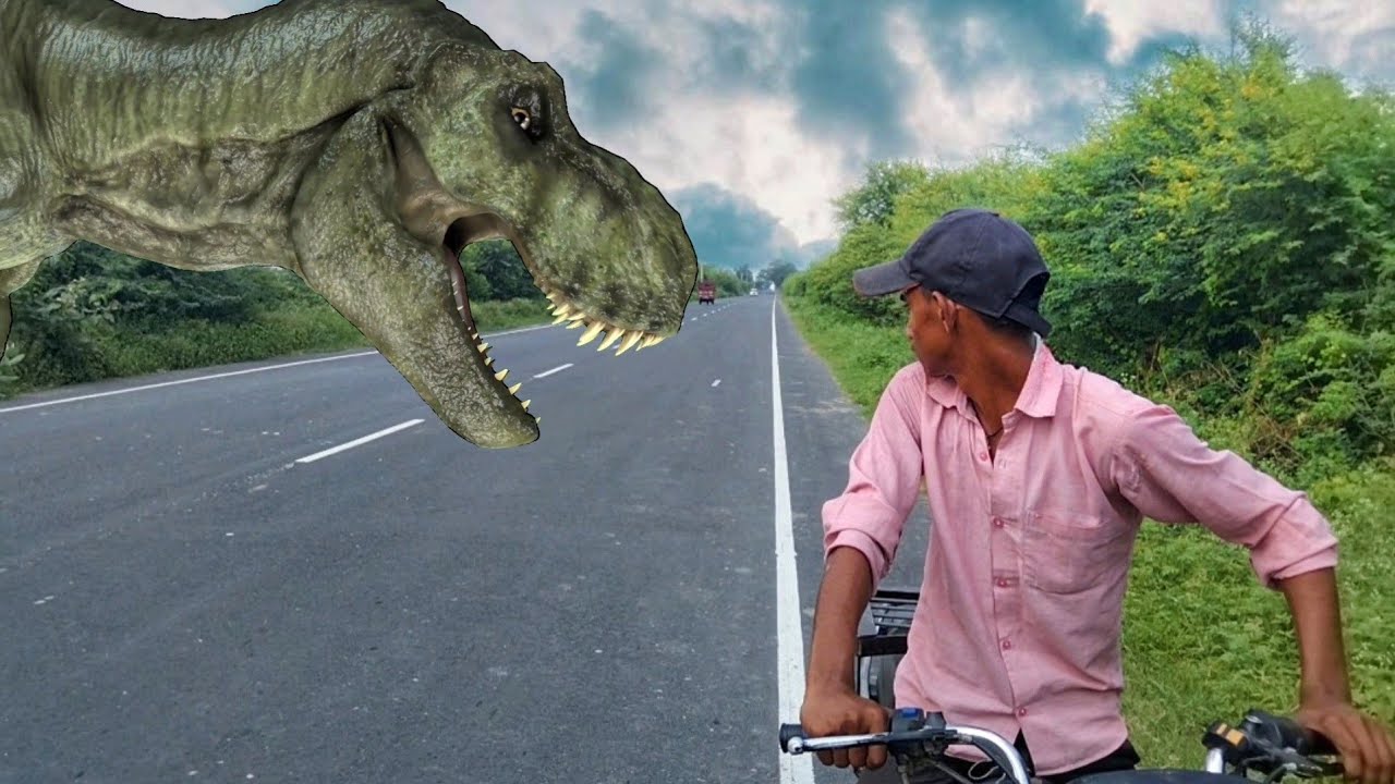 Jurassic World In Real Life | Part- 2 | Edit With Mobile - YouTube