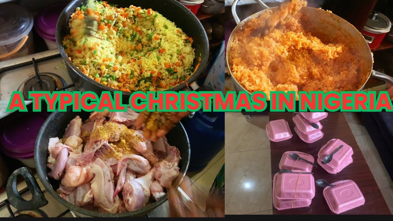 A Typical Nigerian Christmas: Cooking and Giving Out Food | Vlogmas Day ...