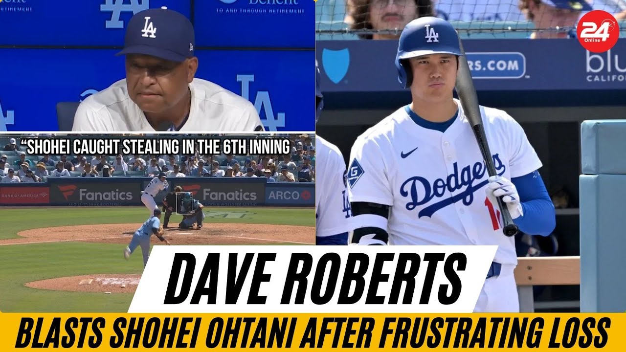 Dodgers' Meltdown: Dave Roberts Blasts Shohei Ohtani After Frustrating ...