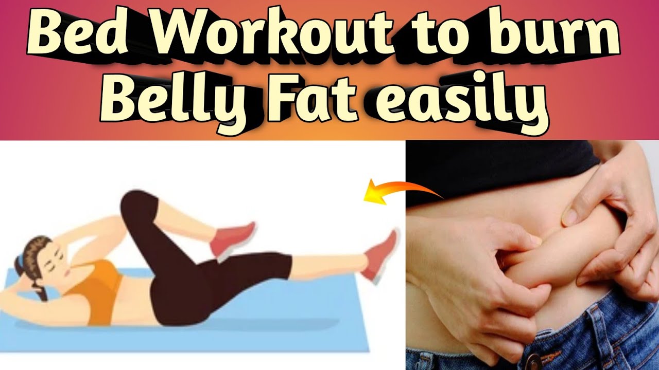 BEST 10 min Lower Ab Workout IN BED to Burn Belly Fat! SIMPLE WORKOUT ...