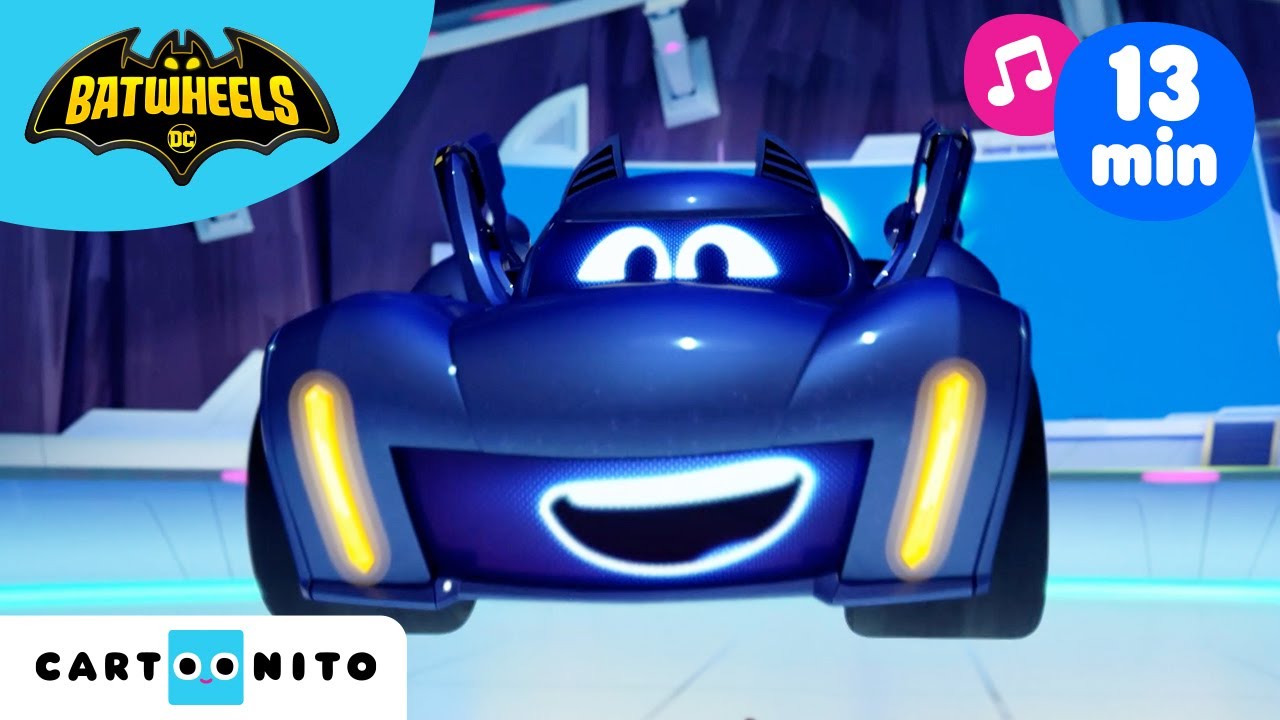 Batwheels Compilation | Bam the Batmobile | Cartoonito | Music Videos ...