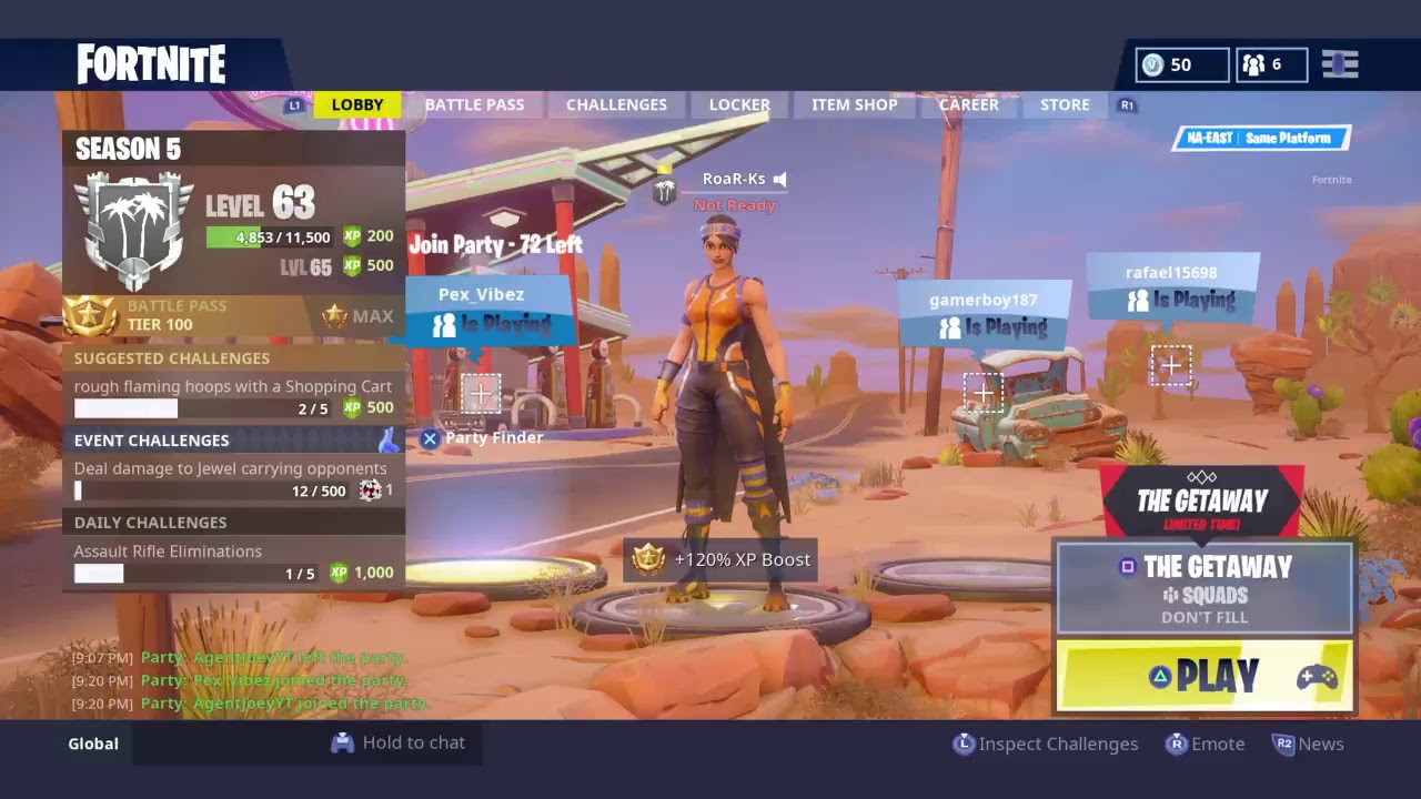 PS4 Fortnite BR Scrims | Team Pex - YouTube