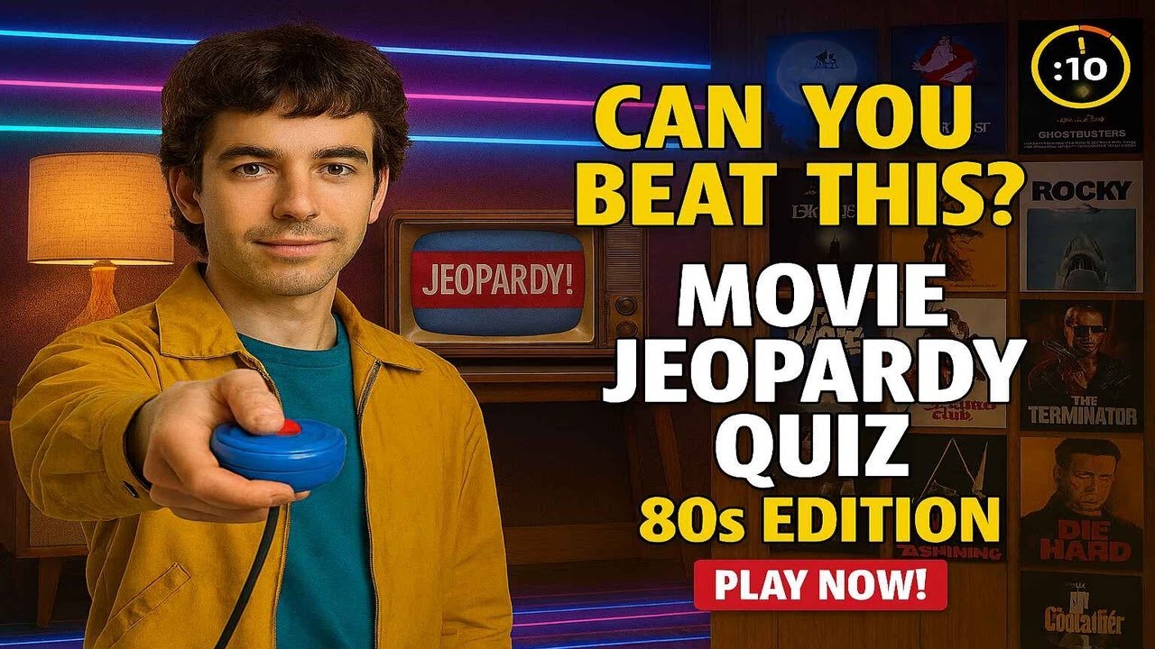 Can You Beat This Blockbuster Movie Jeopardy Quiz 80s Edition - YouTube