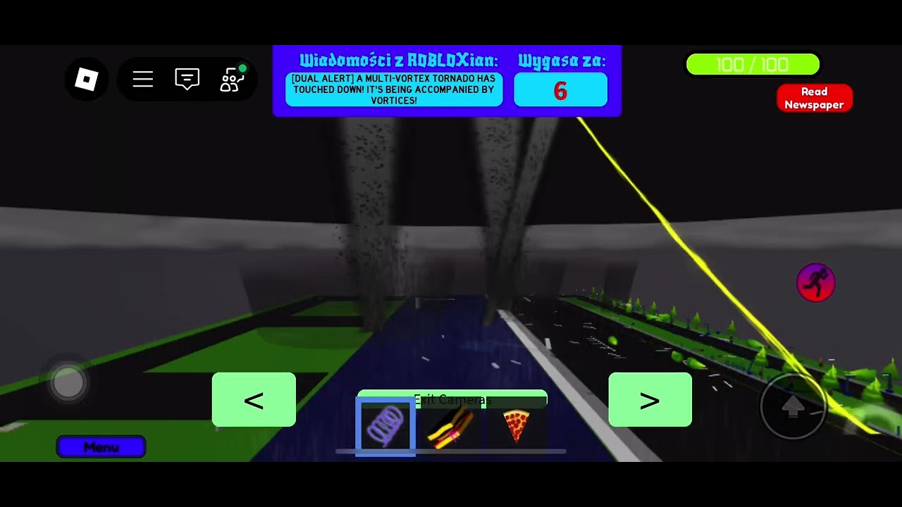 My 23th dual threat on multi vortex at tornado alley zenith (survived in shelter) - YouTube