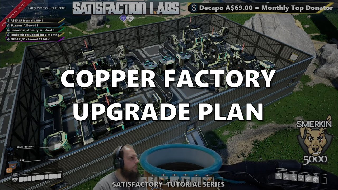 159 Copper Factory Upgrade Plan - YouTube