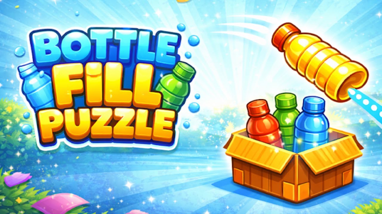 Bottle Fill Puzzle Game Gameplay Android Mobile - YouTube