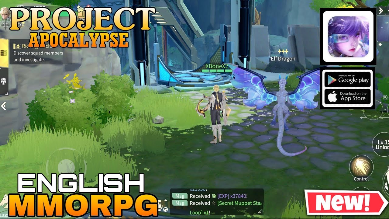 PROJECT APOCALYPSE GAMEPLAY NEW MMORPG FOR ANDROID/iOS - YouTube