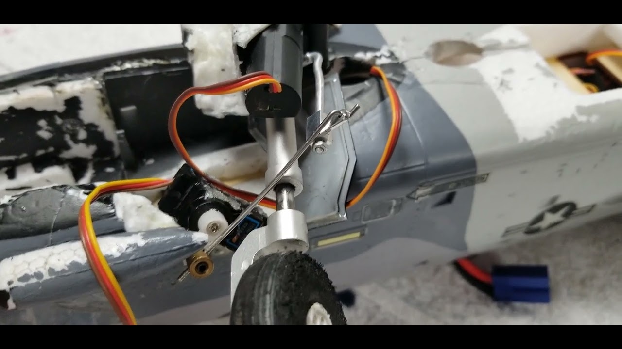 A10 repairs front landing gear ripped out on Landing - YouTube
