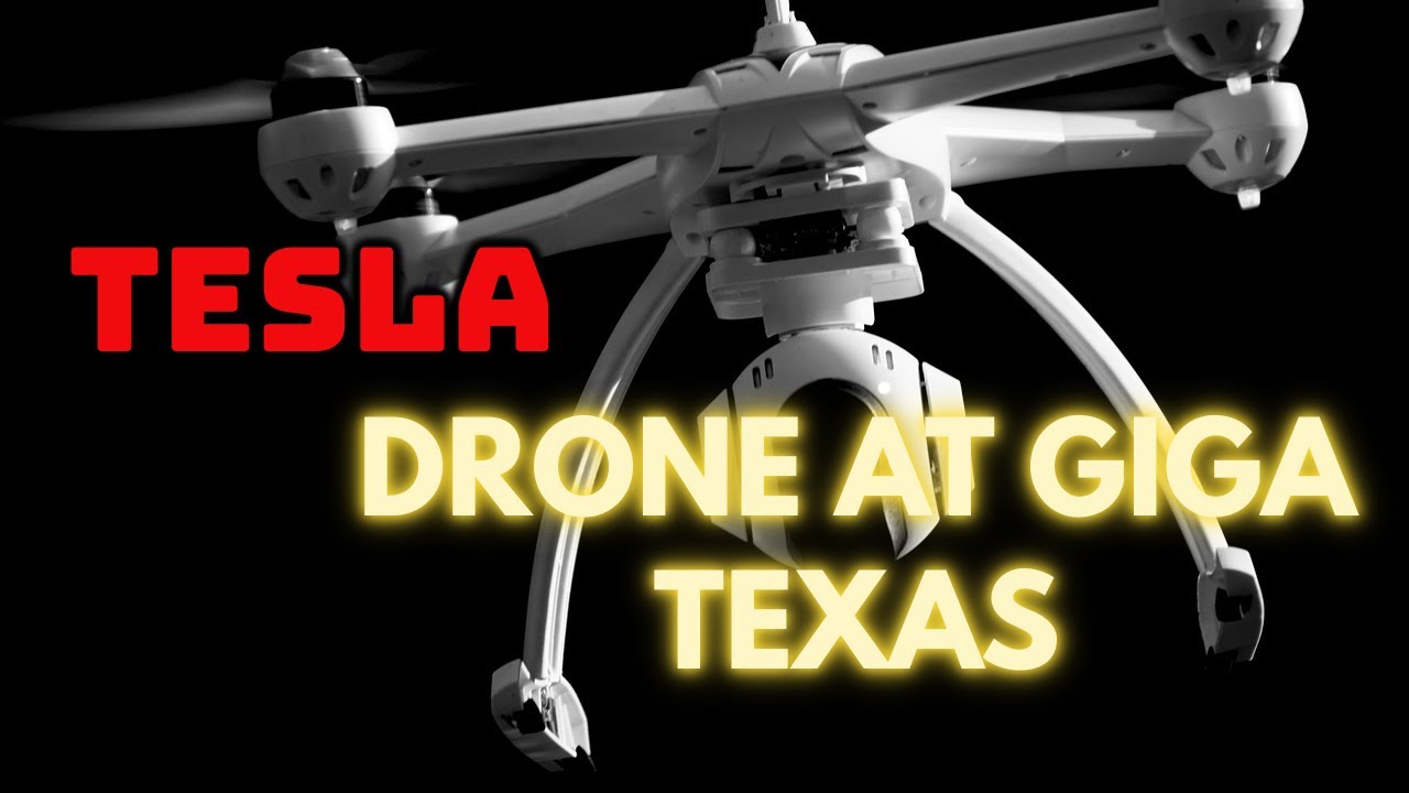 Tesla Drone Fly over stock update - YouTube