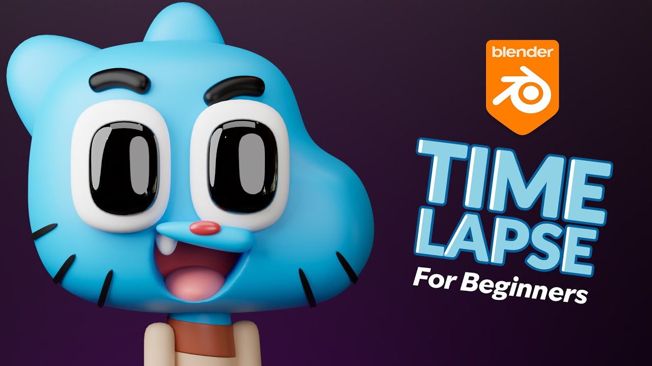 Gumball Modeling in Blender | Time Lapse - YouTube
