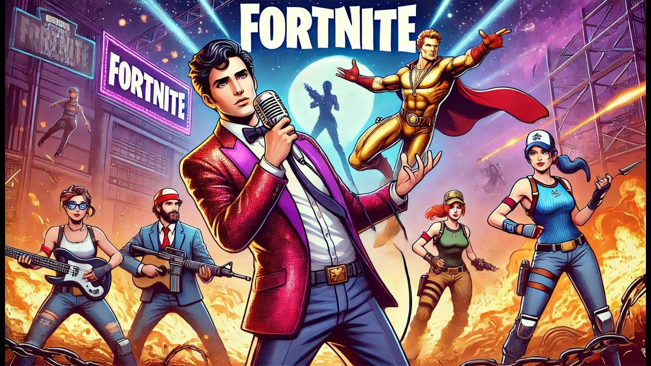 Maroon 5 and Tom Cruise in Fortnite - YouTube