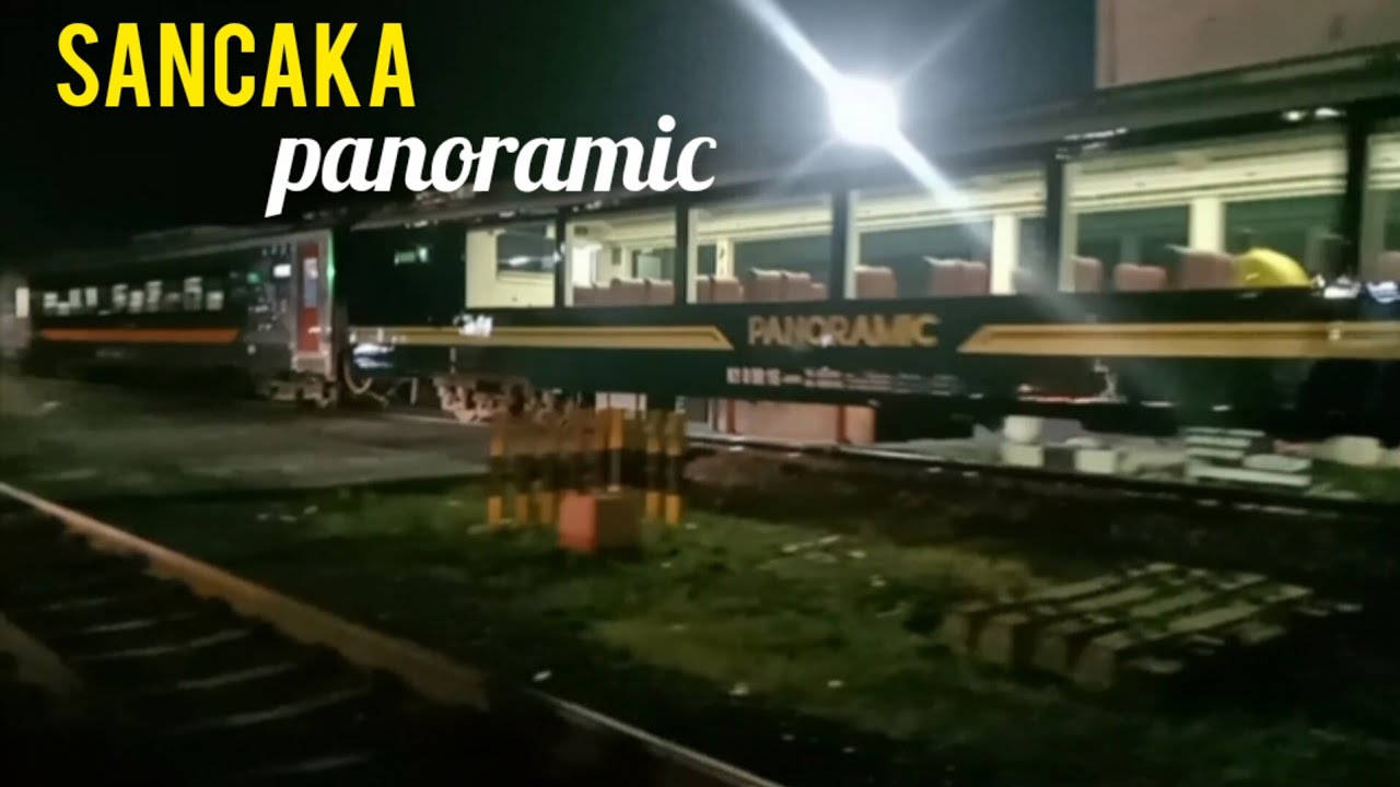 kereta sancaka panoramic - YouTube