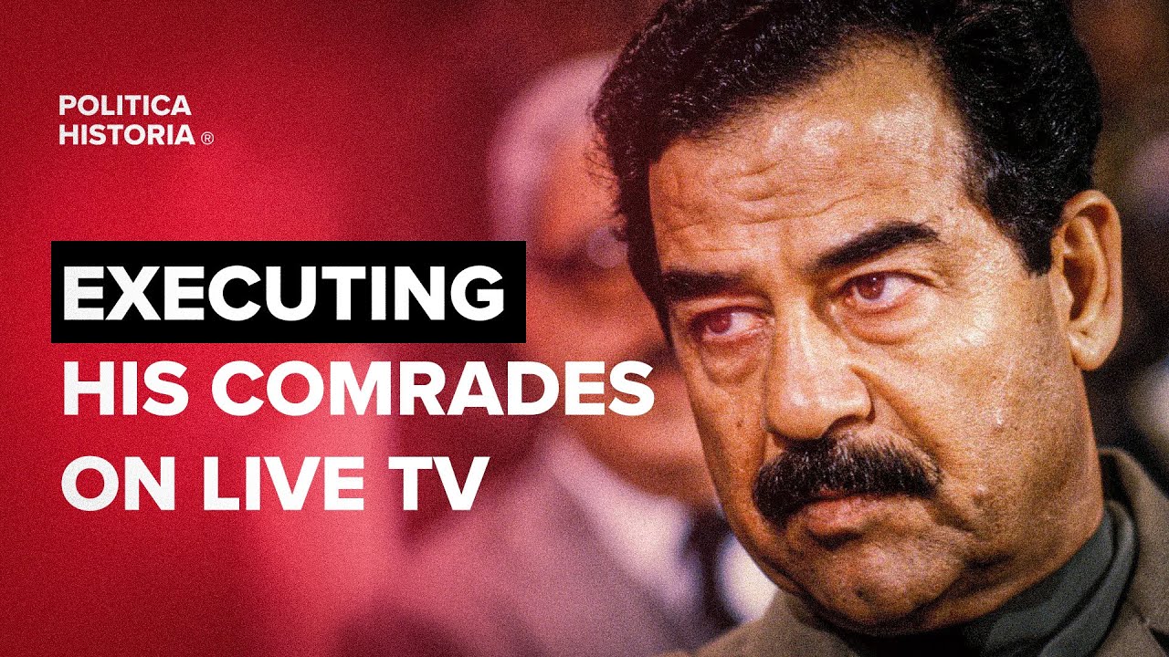 How Saddam Hussein Seized Power: The Shocking 1979 Live TV Massacre ...