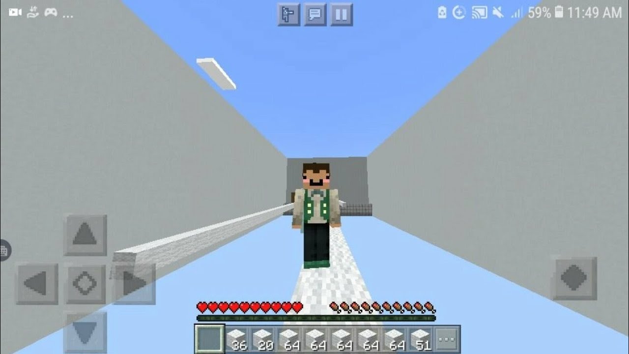 How to Breezily Bridge in Minecraft - YouTube