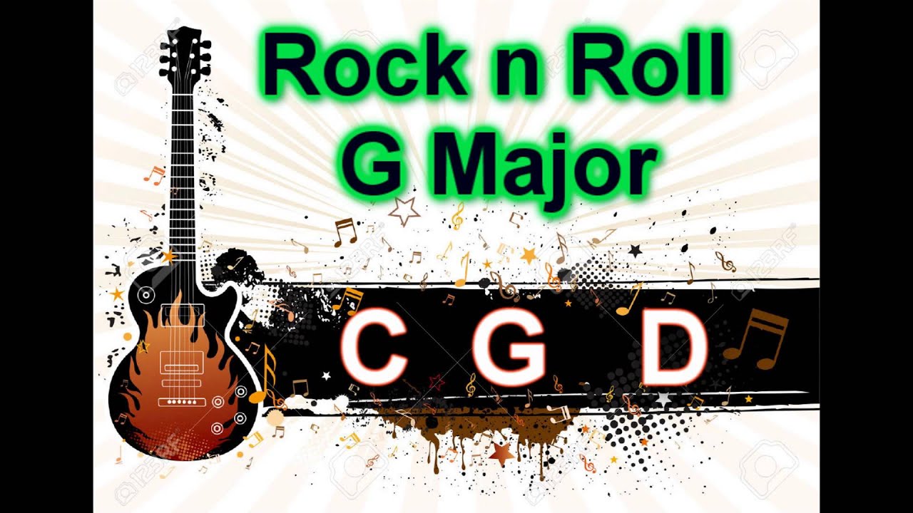 BackingTrack - Rock n Roll - G Major - YouTube