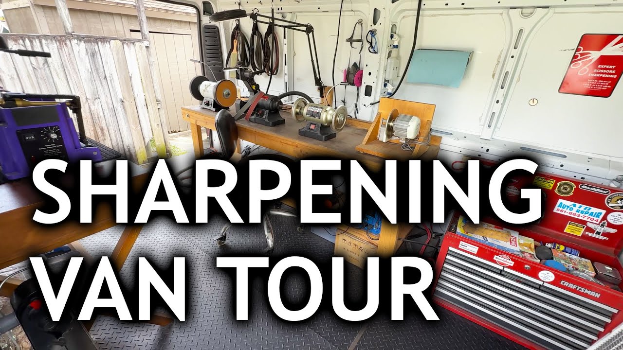 Sharpening Van Tour 2025 - YouTube