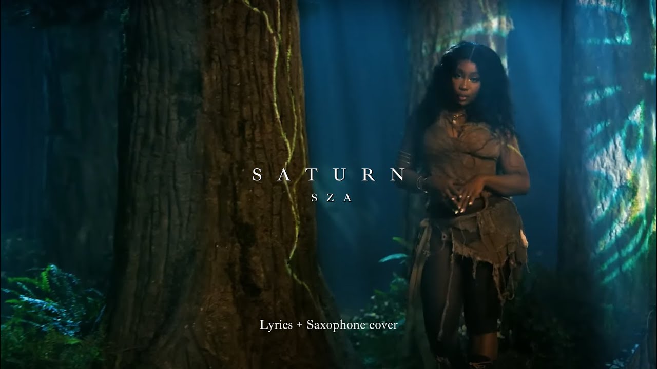 Saturn Sza Lyric Saxophone Cover Youtube