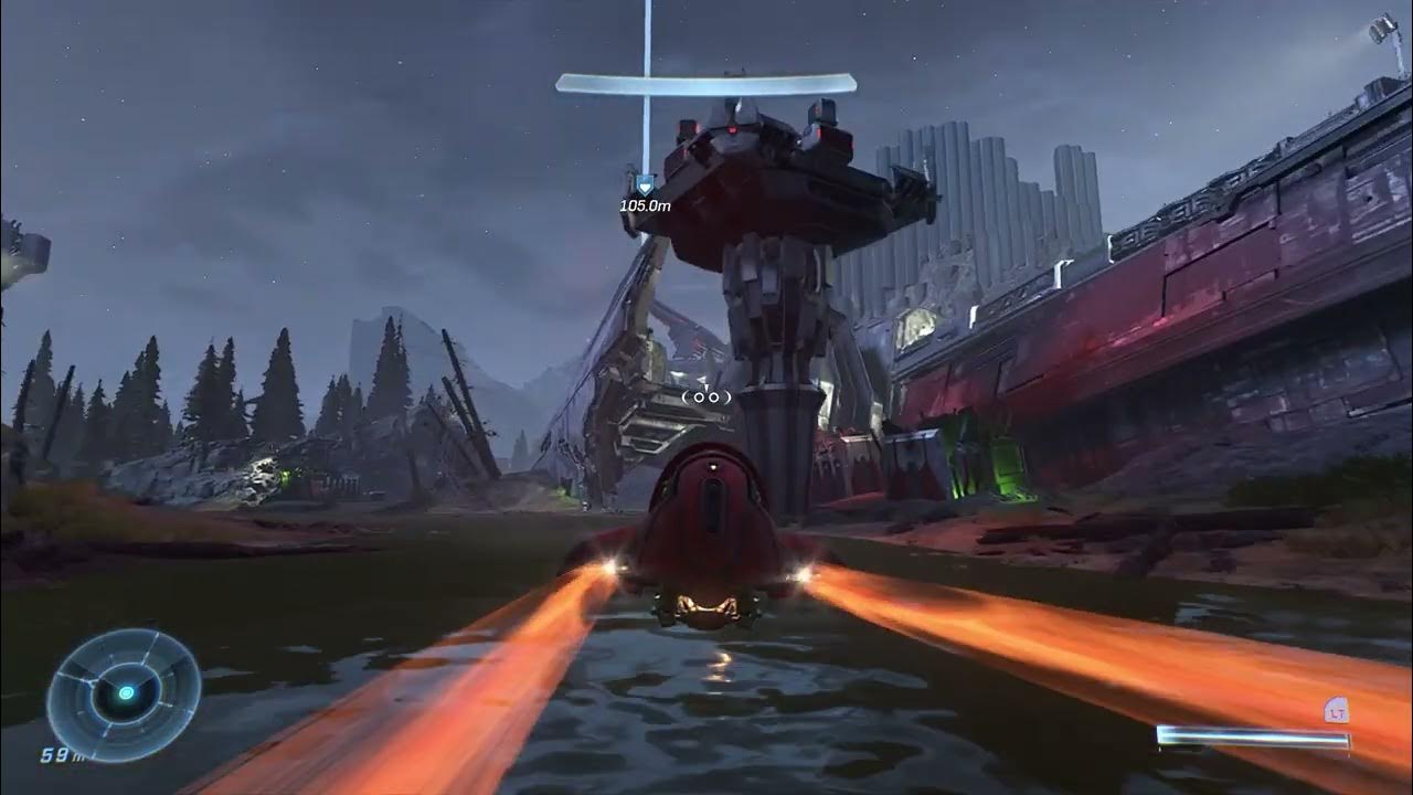 Spartan core Near Pelican Down Crash Site Halo Infinite Walkthrough Guide - YouTube