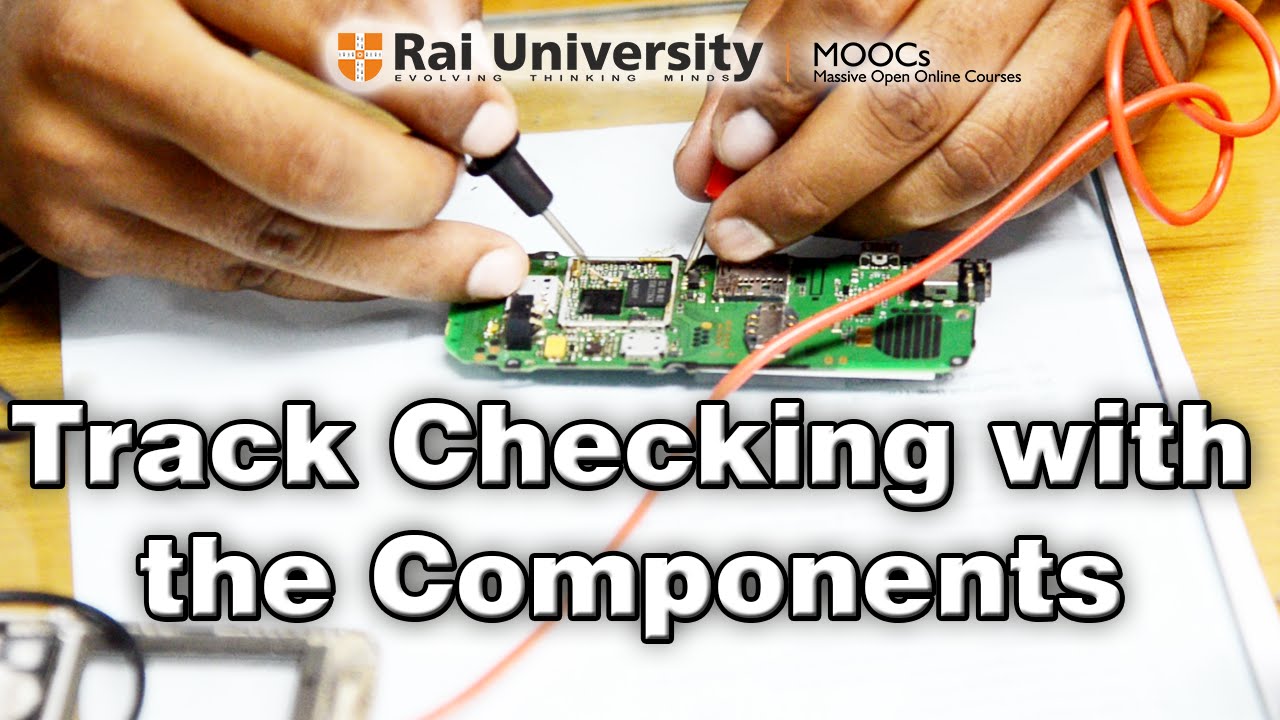 track checking with the components - YouTube