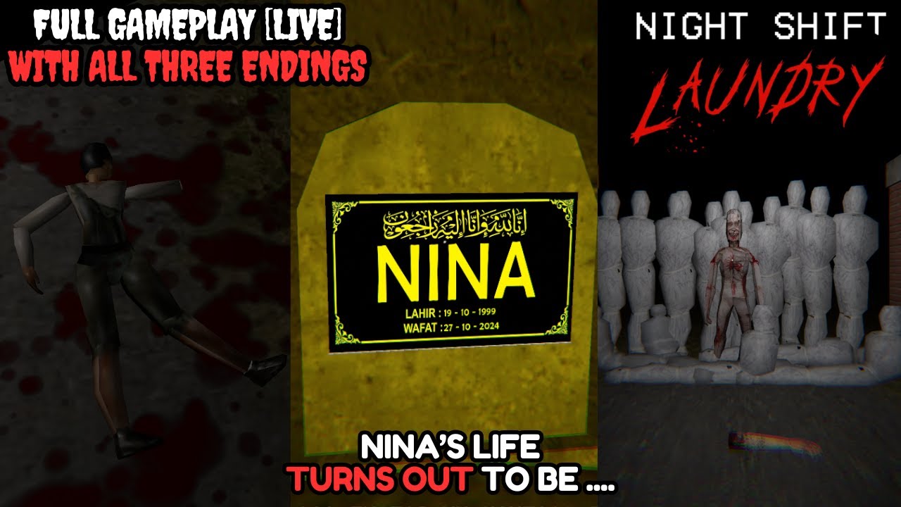 LAUNDRY SIMULATOR TAPI PEGAWAINYA TERNYATA | Night Shift: Laundry Full ...