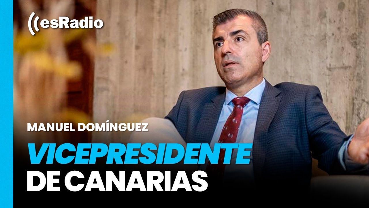 Entrevista a Manuel Domínguez, vicepresidente de Canarias - YouTube