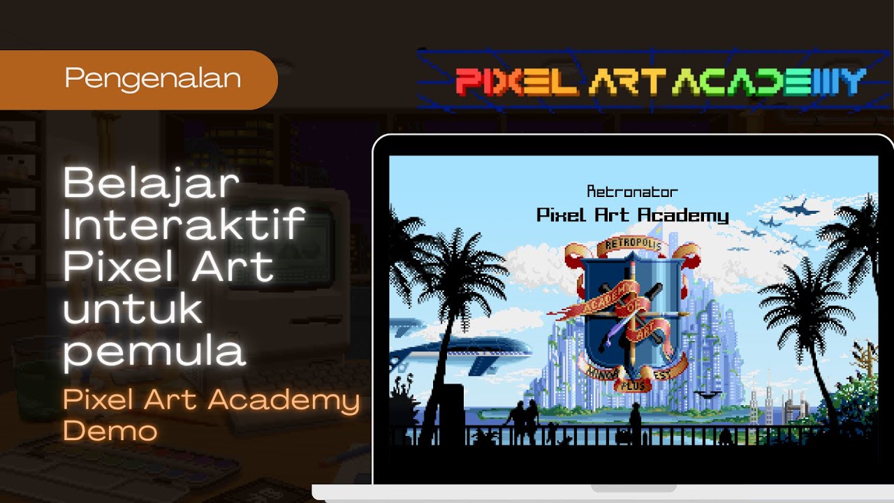 Belajar Interaktif Pixel Art untuk Pemula - YouTube