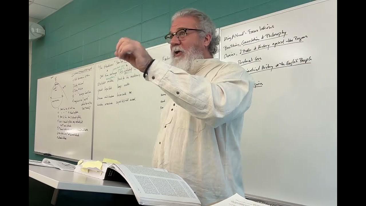 ENGL 3010 12925 BritLit Lecture 2 Intro OE Background and History, Wanderer - YouTube