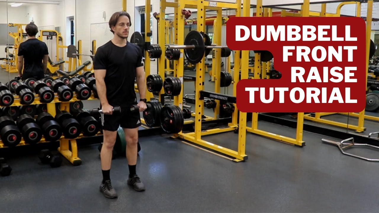 Dumbbell Front Raise Tutorial - MRF - YouTube