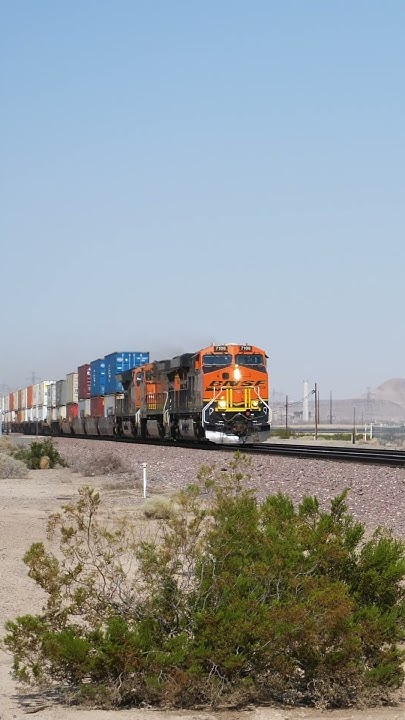 BNSF 7106 EB Q TRAIN 8-19-2022 #railfanning #bnsf #youtubeshorts - YouTube