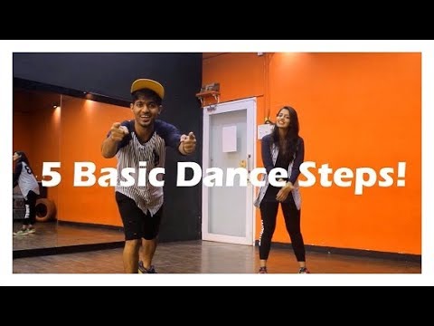 Easy Hiphop Dance Steps - Part 2 I Vicky and aakanksha - YouTube