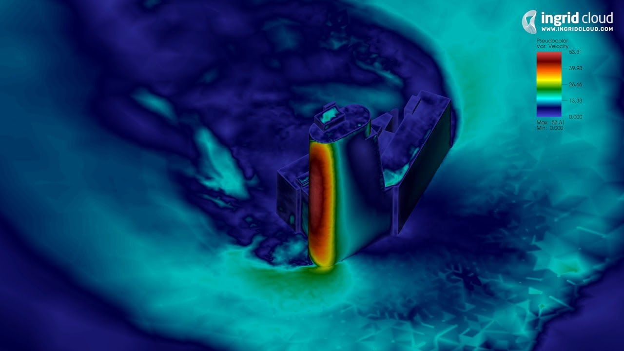 How can wind simulations drive design optimisation? - YouTube