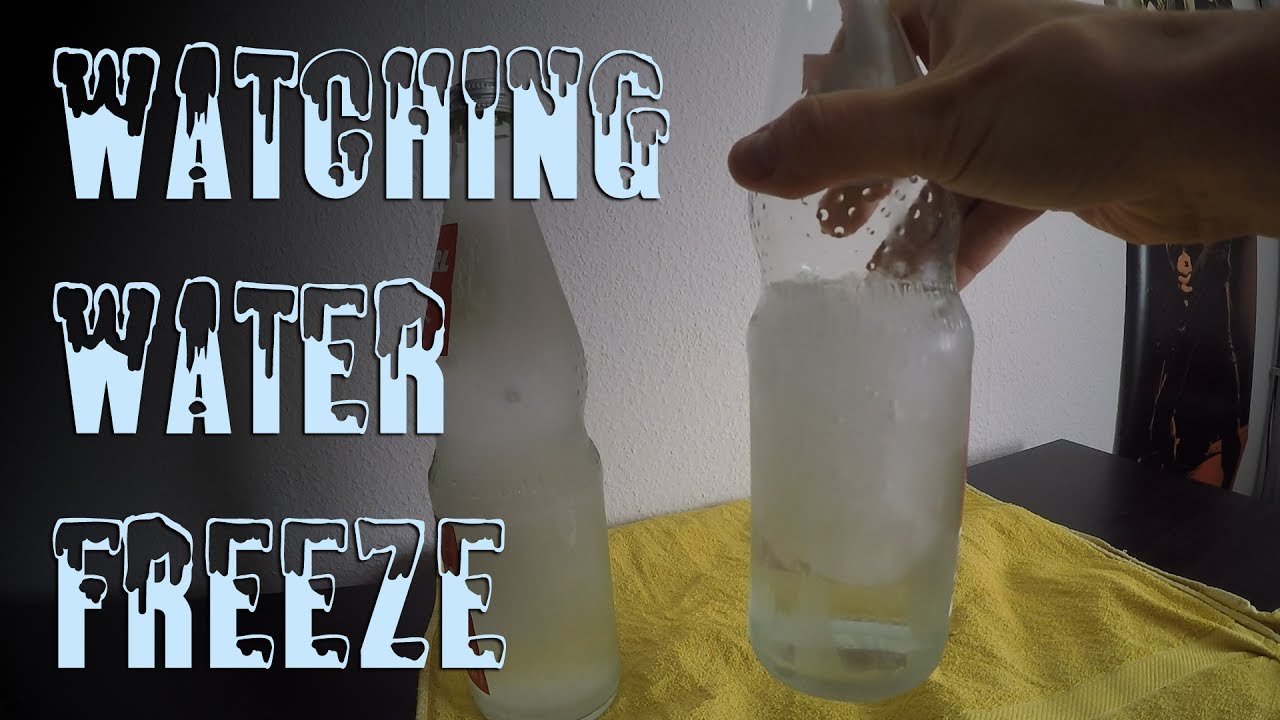 supercooled water explanation! - YouTube