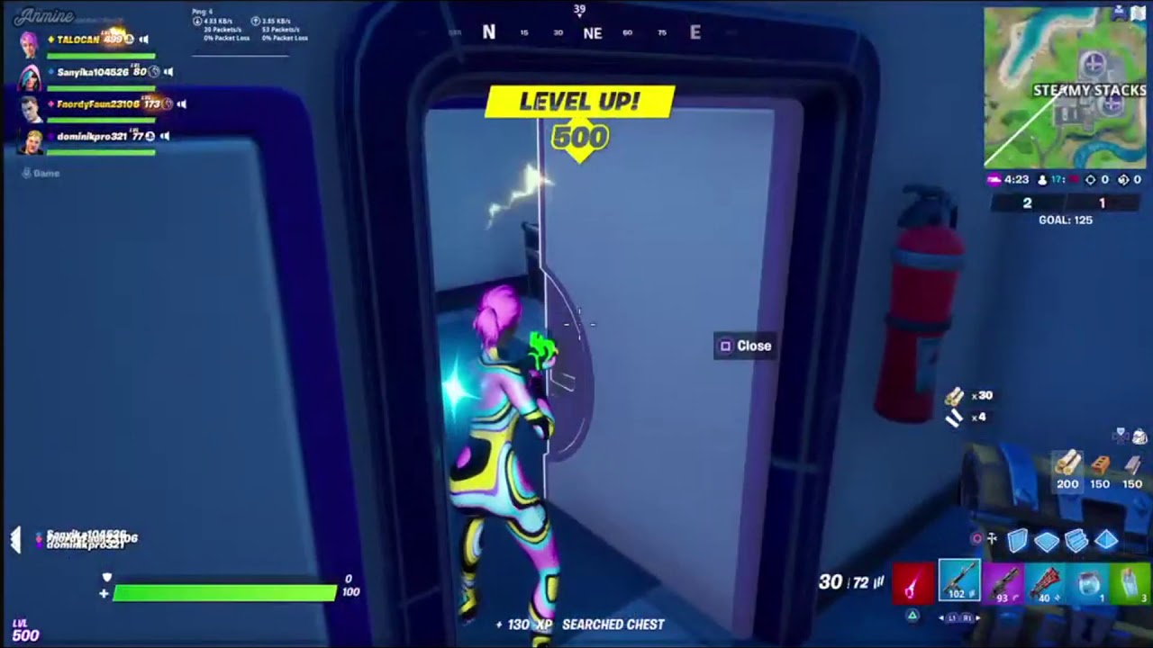 WORLD RECORD | FIRST LEVEL 500 FORTNITE CHAPTER 2 SEASON 2 | TALOCAN ...