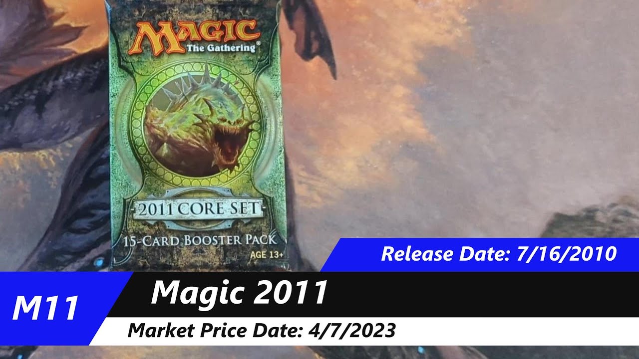 Magic 2011 - Booster Pack - YouTube