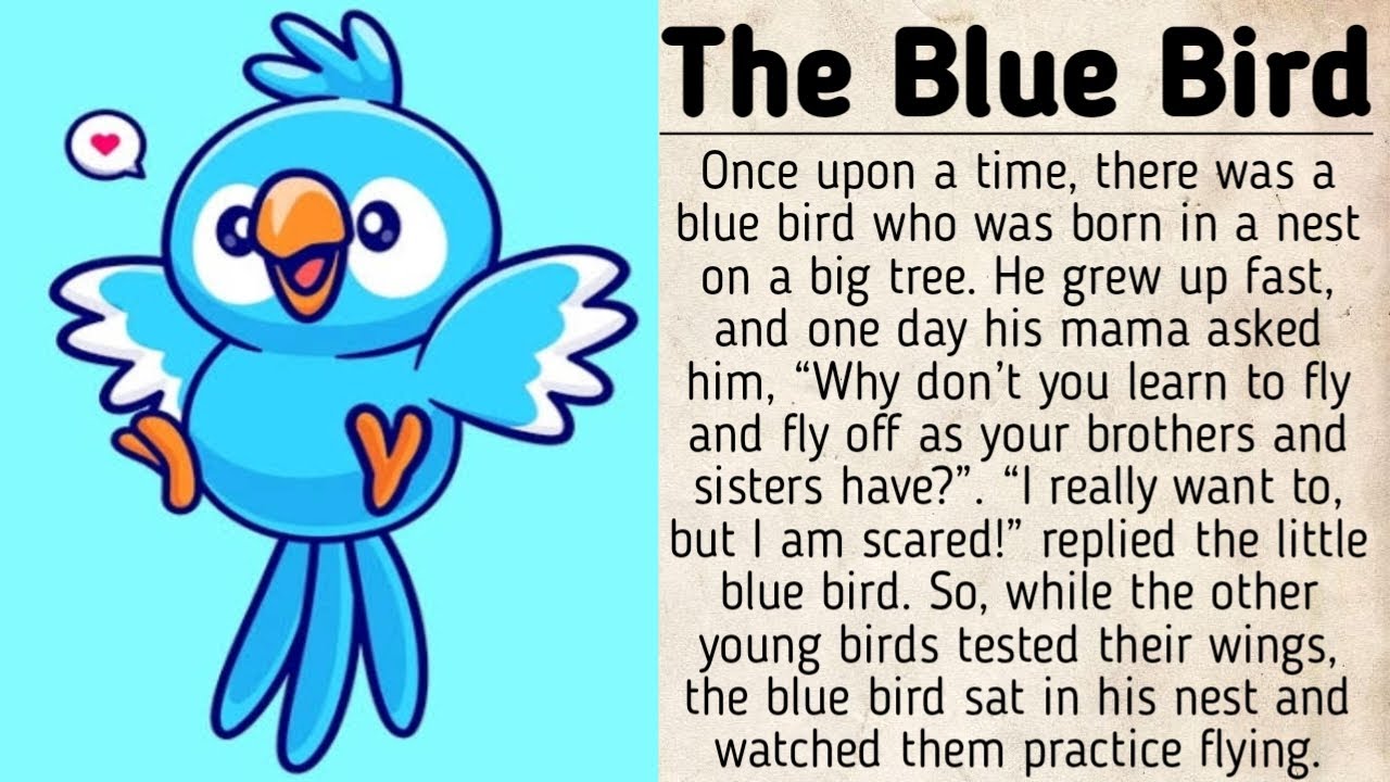 Moral full & Interesting Story for Everyone| The Blue Bird Story ...