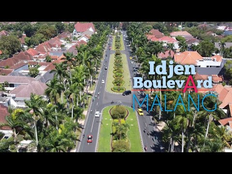 Drone Footage | City Tour | Ijen Boulevard Malang, Indonesia 240522 # ...